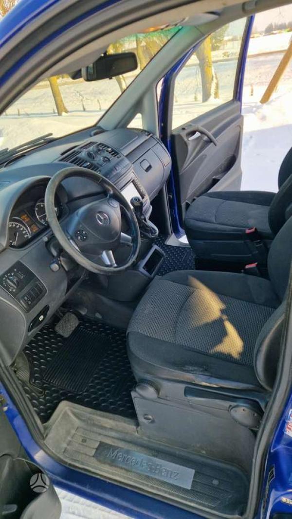 Zils Mercedes-Benz Vito 2014 Biržai, ar dzinēja tilpumu 3.00 L un nobraukumu 430 tūkst. km par 8300 €, foto 9 vietnē AUTOMOTO.COM.LV