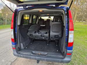 Blue Mercedes-Benz Vito 2014 in Kaunas, with an engine capacity of 2.20 L and mileage of 205 thousand km for 9980 €, photo 7 on AUTOMOTO.COM.LV
