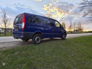 Blue Mercedes-Benz Vito 2014 in Kaunas, with an engine capacity of 2.20 L and mileage of 205 thousand km for 9980 €, photo 9 on AUTOMOTO.COM.LV