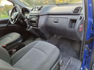 Blue Mercedes-Benz Vito 2014 in Kaunas, with an engine capacity of 2.20 L and mileage of 205 thousand km for 9980 €, photo 11 on AUTOMOTO.COM.LV