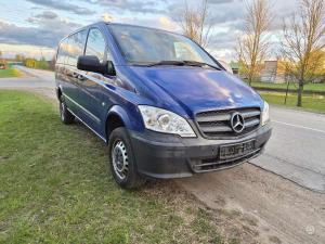 Blue Mercedes-Benz Vito 2014 in Kaunas, with an engine capacity of 2.20 L and mileage of 205 thousand km for 9980 €, photo 12 on AUTOMOTO.COM.LV
