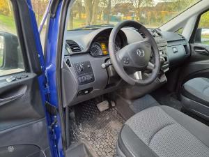 Blue Mercedes-Benz Vito 2014 in Kaunas, with an engine capacity of 2.20 L and mileage of 205 thousand km for 9980 €, photo 13 on AUTOMOTO.COM.LV