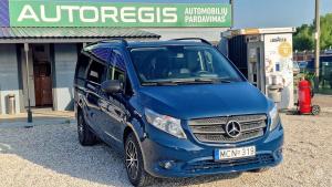 Blue Mercedes-Benz Vito 2016 in Kretinga, with an engine capacity of 1.99 L and mileage of 204 thousand km for 18300 €, photo 1 on AUTOMOTO.COM.LV