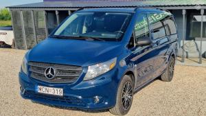 Blue Mercedes-Benz Vito 2016 in Kretinga, with an engine capacity of 1.99 L and mileage of 204 thousand km for 18300 €, photo 4 on AUTOMOTO.COM.LV