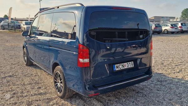 Blue Mercedes-Benz Vito 2016 in Kretinga, with an engine capacity of 1.99 L and mileage of 204 thousand km for 18300 €, photo 8 on AUTOMOTO.COM.LV