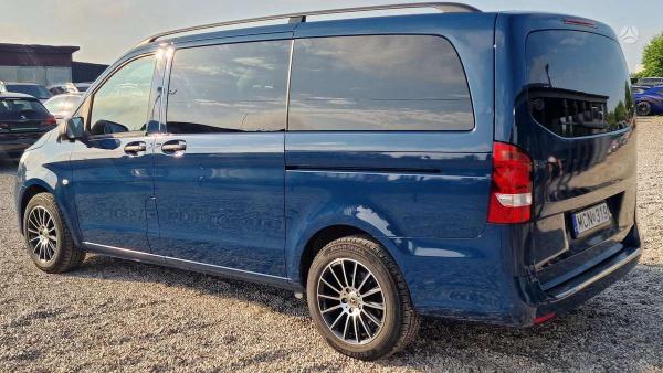 Blue Mercedes-Benz Vito 2016 in Kretinga, with an engine capacity of 1.99 L and mileage of 204 thousand km for 18300 €, photo 9 on AUTOMOTO.COM.LV