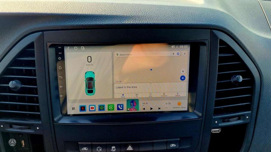 Blue Mercedes-Benz Vito 2016 in Kretinga, with an engine capacity of 1.99 L and mileage of 204 thousand km for 18300 €, photo 19 on AUTOMOTO.COM.LV