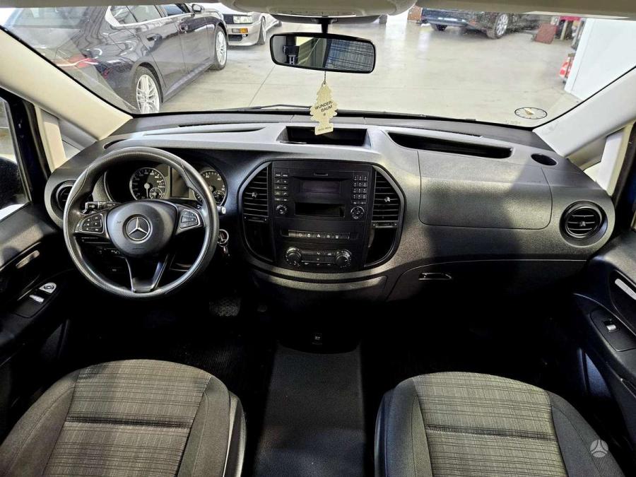 Blue Mercedes-Benz Vito 2016 in Marijampole, with an engine capacity of 2.14 L and mileage of 217 thousand km for 12990 €, photo 14 on AUTOMOTO.COM.LV