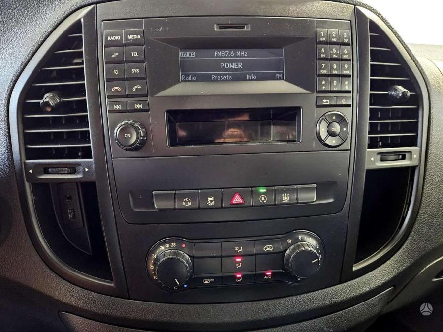 Blue Mercedes-Benz Vito 2016 in Marijampole, with an engine capacity of 2.14 L and mileage of 217 thousand km for 12990 €, photo 15 on AUTOMOTO.COM.LV