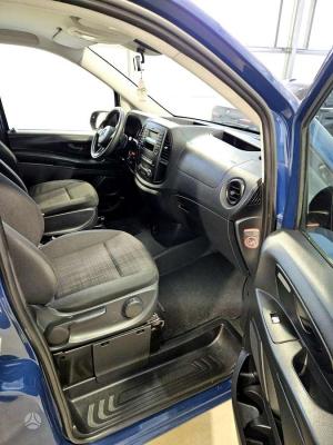 Blue Mercedes-Benz Vito 2016 in Marijampole, with an engine capacity of 2.14 L and mileage of 217 thousand km for 12990 €, photo 20 on AUTOMOTO.COM.LV