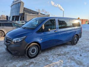 Zils Mercedes-Benz Vito 2019 Viļņa, ar dzinēja tilpumu 2.14 L un nobraukumu 64 tūkst. km par 31880 €, foto  vietnē AUTOMOTO.COM.LV