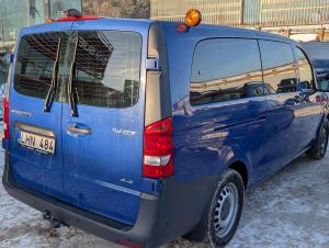 Blue Mercedes-Benz Vito 2019 in Vilnius, with an engine capacity of 2.14 L and mileage of 64 thousand km for 31880 €, photo 4 on AUTOMOTO.COM.LV