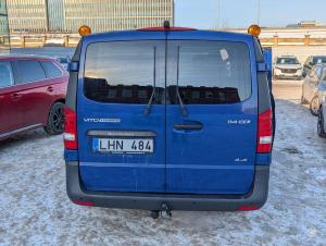 Blue Mercedes-Benz Vito 2019 in Vilnius, with an engine capacity of 2.14 L and mileage of 64 thousand km for 31880 €, photo 5 on AUTOMOTO.COM.LV