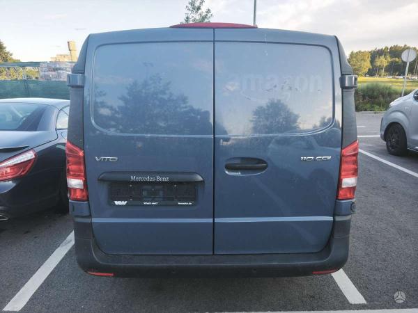 Blue Mercedes-Benz Vito 2020 in Vilnius, with an engine capacity of 1.75 L and mileage of 104 thousand km for 7850 €, photo 5 on AUTOMOTO.COM.LV