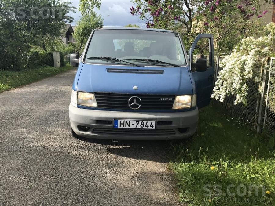 Синий Мерседес Вито 1998 в Валмиера, объемом двигателя 2.30 л и пробегом 356 тыс. км за 1100 €, фото 9 на AUTOMOTO.COM.LV
