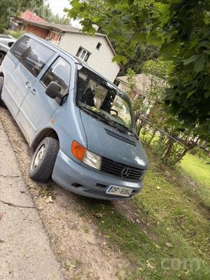 Zils Mercedes-Benz Vito 1998 Kuldīga, ar dzinēja tilpumu 1.90 L un nobraukumu 330 tūkst. km par 550 €, foto  vietnē AUTOMOTO.COM.LV