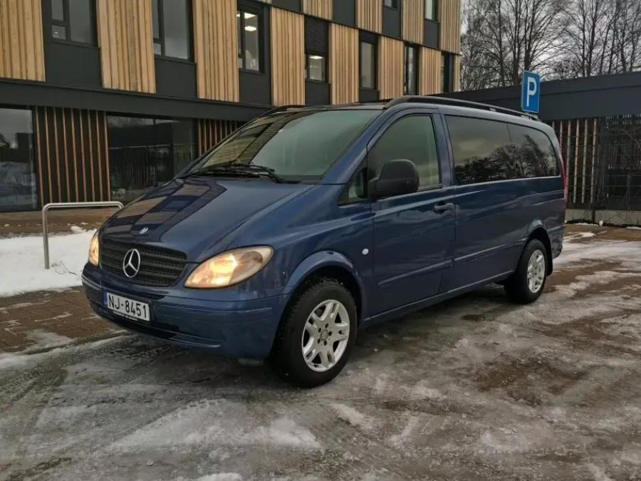 Синий Мерседес Вито 2005 в Рига, объемом двигателя 2.20 л и пробегом 395 тыс. км за 4590 €, фото 13 на AUTOMOTO.COM.LV