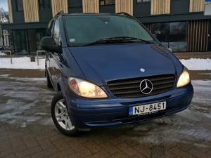 Синий Мерседес Вито 2005 в Рига, объемом двигателя 2.20 л и пробегом 395 тыс. км за 4590 €, фото 19 на AUTOMOTO.COM.LV