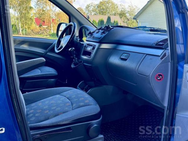 Zils Mercedes-Benz Vito 2005 Rīga, ar dzinēja tilpumu 2.20 L un nobraukumu 313 tūkst. km par 3350 €, foto 11 vietnē AUTOMOTO.COM.LV