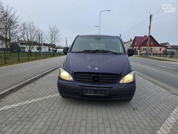Blue Mercedes-Benz Vito 2006 in Kretinga, with an engine capacity of 3.00 L and mileage of 355 thousand km for 3400 €, photo 1 on AUTOMOTO.COM.LV