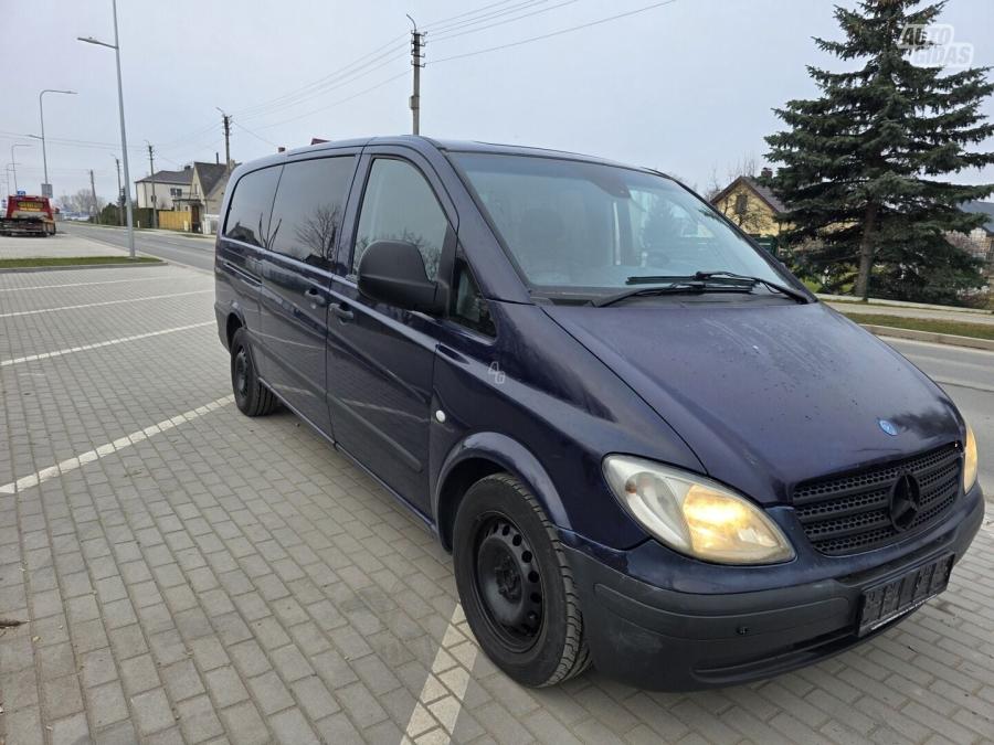 Blue Mercedes-Benz Vito 2006 in Kretinga, with an engine capacity of 3.00 L and mileage of 355 thousand km for 3400 €, photo 3 on AUTOMOTO.COM.LV