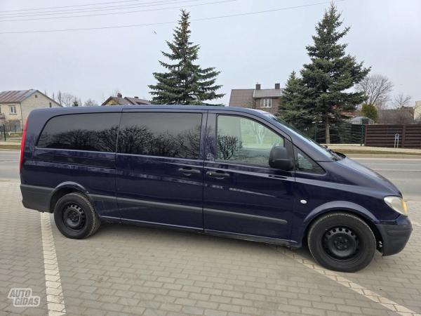 Blue Mercedes-Benz Vito 2006 in Kretinga, with an engine capacity of 3.00 L and mileage of 355 thousand km for 3400 €, photo 3 on AUTOMOTO.COM.LV