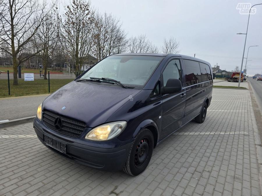 Blue Mercedes-Benz Vito 2006 in Kretinga, with an engine capacity of 3.00 L and mileage of 355 thousand km for 3400 €, photo 5 on AUTOMOTO.COM.LV