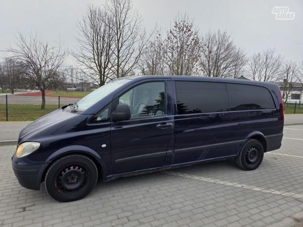 Blue Mercedes-Benz Vito 2006 in Kretinga, with an engine capacity of 3.00 L and mileage of 355 thousand km for 3400 €, photo 7 on AUTOMOTO.COM.LV