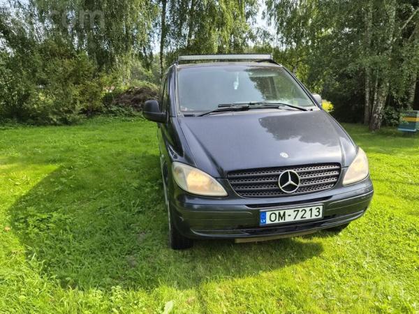 Blue Mercedes-Benz Vito 2006 in Jelgava, with an engine capacity of 2.20 L and mileage of 359 thousand km for 3999 €, photo 1 on AUTOMOTO.COM.LV