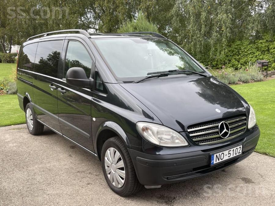 Blue Mercedes-Benz Vito 2006 in Bauska, with an engine capacity of 2.10 L and mileage of 266 thousand km for 6000 €, photo 3 on AUTOMOTO.COM.LV