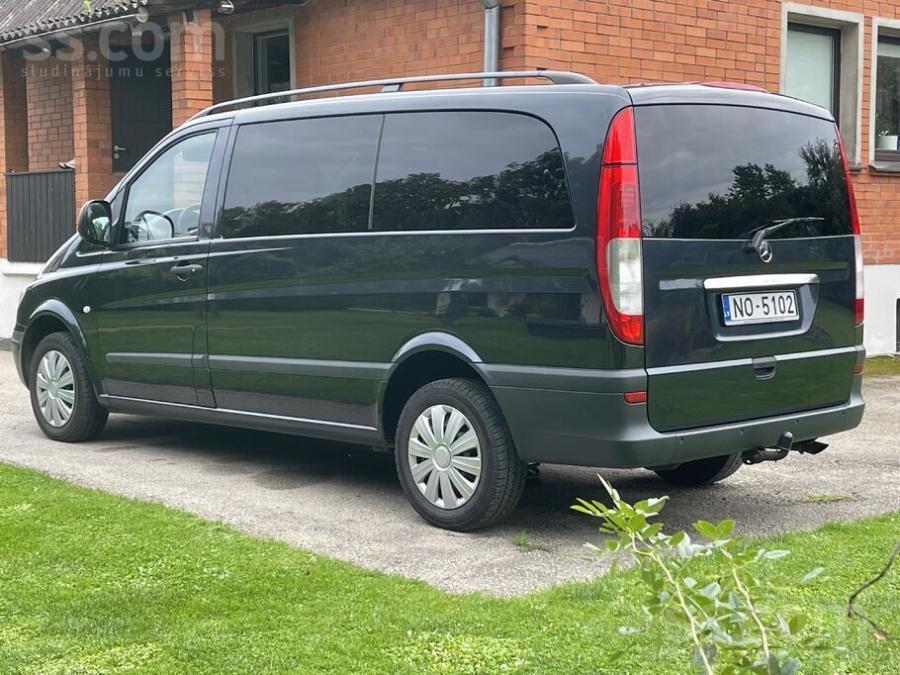 Blue Mercedes-Benz Vito 2006 in Bauska, with an engine capacity of 2.10 L and mileage of 266 thousand km for 6000 €, photo 5 on AUTOMOTO.COM.LV