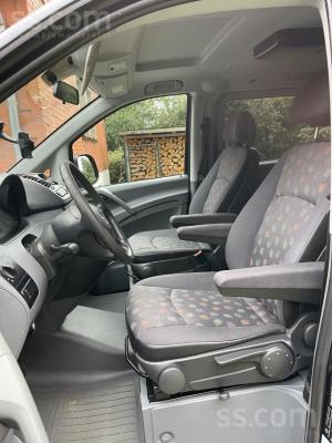 Blue Mercedes-Benz Vito 2006 in Bauska, with an engine capacity of 2.10 L and mileage of 266 thousand km for 6000 €, photo 7 on AUTOMOTO.COM.LV