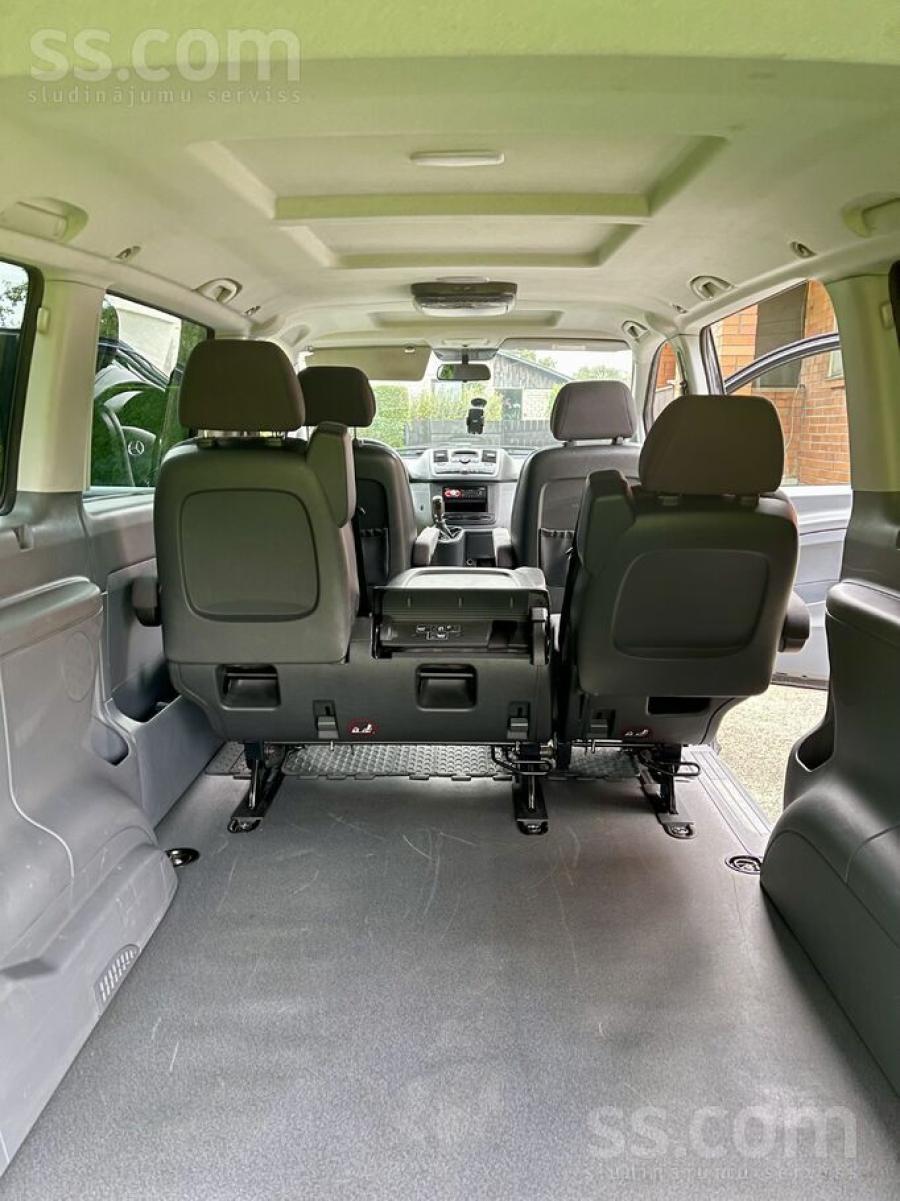 Blue Mercedes-Benz Vito 2006 in Bauska, with an engine capacity of 2.10 L and mileage of 266 thousand km for 6000 €, photo 14 on AUTOMOTO.COM.LV