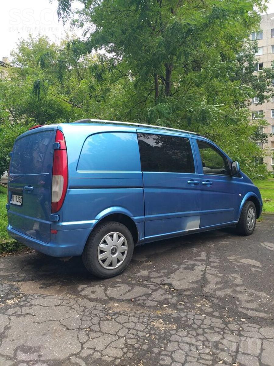 Синий Мерседес Вито 2007 в Рига, объемом двигателя 2.10 л и пробегом 471 тыс. км за 2900 €, фото 5 на AUTOMOTO.COM.LV