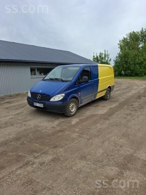 Blue Mercedes-Benz Vito 2008 in Jekabpils, with an engine capacity of 2.20 L and mileage of 353 thousand km for 2100 €, photo  on AUTOMOTO.COM.LV