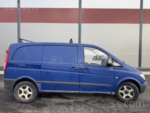 Blue Mercedes-Benz Vito 2009 in Jelgava, with an engine capacity of 2.10 L and mileage of 345 thousand km for 4400 €, photo 5 on AUTOMOTO.COM.LV