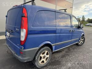 Blue Mercedes-Benz Vito 2009 in Jelgava, with an engine capacity of 2.10 L and mileage of 345 thousand km for 4400 €, photo 6 on AUTOMOTO.COM.LV