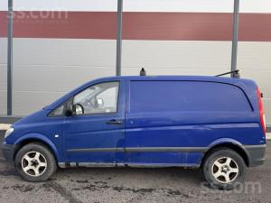 Blue Mercedes-Benz Vito 2009 in Jelgava, with an engine capacity of 2.10 L and mileage of 345 thousand km for 4400 €, photo 9 on AUTOMOTO.COM.LV