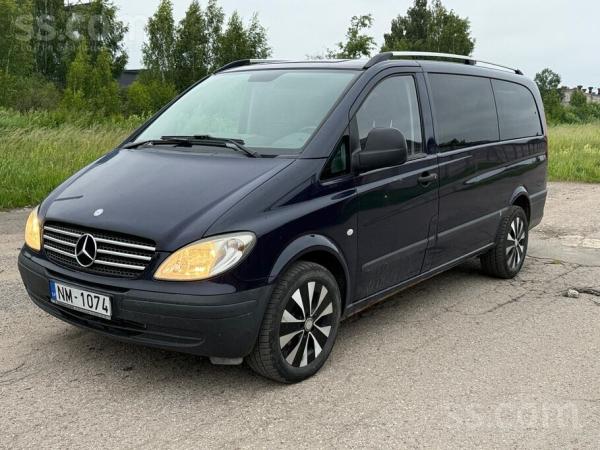 Синий Мерседес Вито 2009 в Елгава, объемом двигателя 2.20 л и пробегом 390 тыс. км за 4500 €, фото 3 на AUTOMOTO.COM.LV