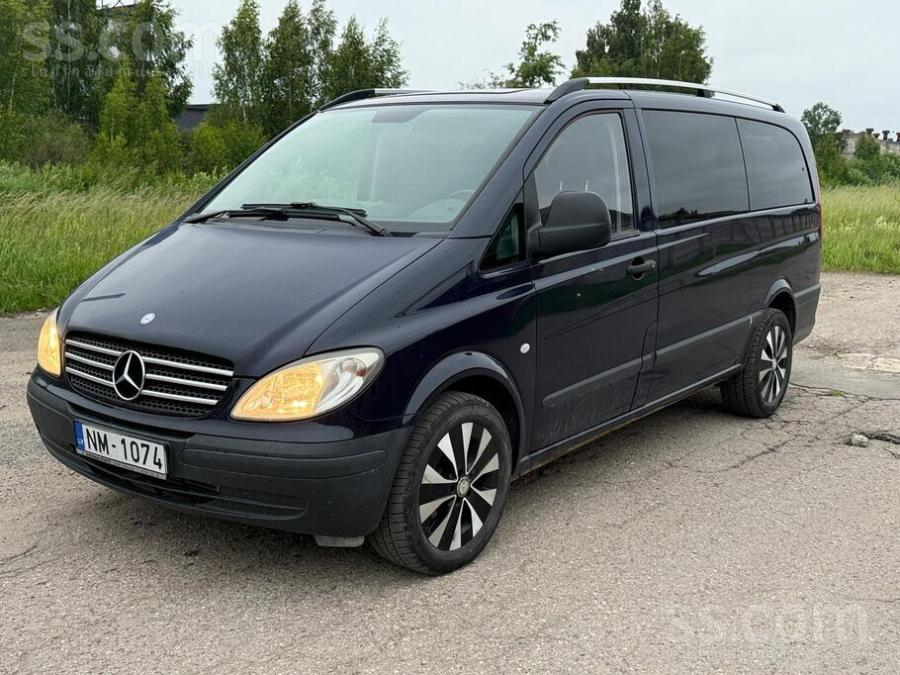 Синий Мерседес Вито 2009 в Елгава, объемом двигателя 2.20 л и пробегом 390 тыс. км за 4500 €, фото 4 на AUTOMOTO.COM.LV
