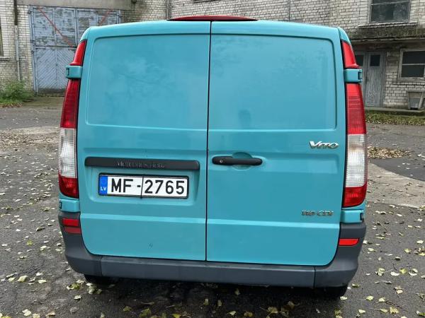 Zils Mercedes-Benz Vito 2012 Grobiņa, ar dzinēja tilpumu 2.20 L un nobraukumu 253 tūkst. km par 5800 €, foto 6 vietnē AUTOMOTO.COM.LV