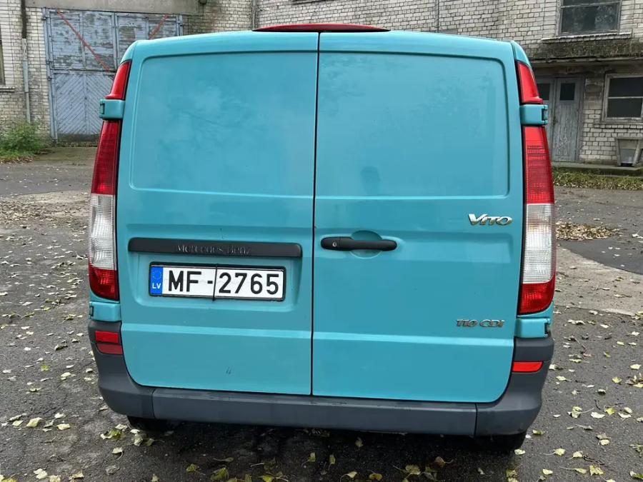 Zils Mercedes-Benz Vito 2012 Grobiņa, ar dzinēja tilpumu 2.20 L un nobraukumu 253 tūkst. km par 5800 €, foto 7 vietnē AUTOMOTO.COM.LV