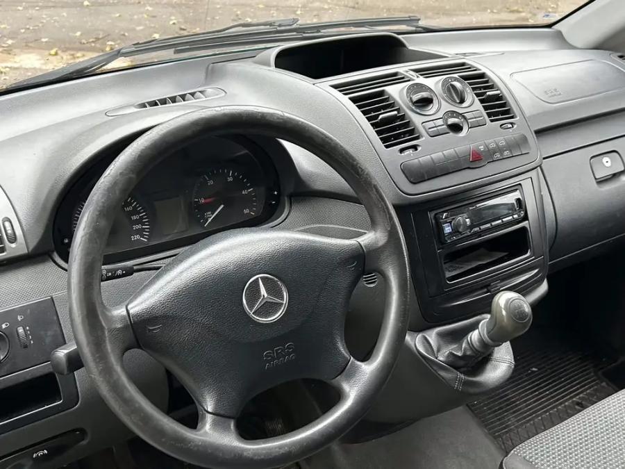 Zils Mercedes-Benz Vito 2012 Grobiņa, ar dzinēja tilpumu 2.20 L un nobraukumu 253 tūkst. km par 5800 €, foto 13 vietnē AUTOMOTO.COM.LV