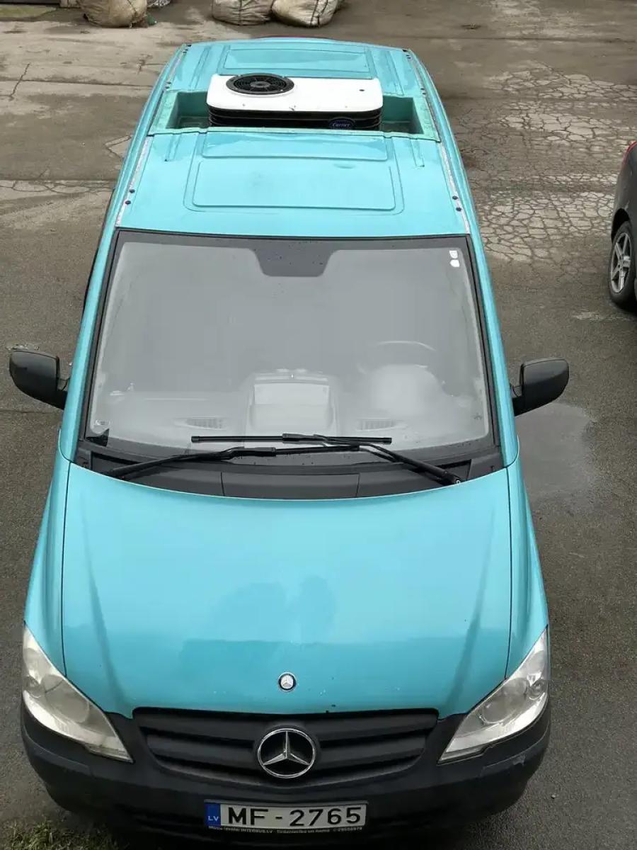 Zils Mercedes-Benz Vito 2012 Grobiņa, ar dzinēja tilpumu 2.20 L un nobraukumu 253 tūkst. km par 5800 €, foto 15 vietnē AUTOMOTO.COM.LV
