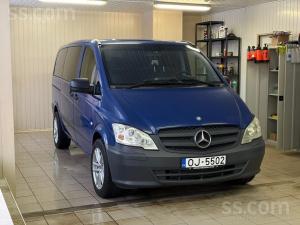 Blue Mercedes-Benz Vito 2013 in Valmiera, with an engine capacity of 2.10 L and mileage of 215 thousand km for 7750 €, photo 3 on AUTOMOTO.COM.LV