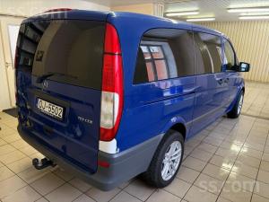 Blue Mercedes-Benz Vito 2013 in Valmiera, with an engine capacity of 2.10 L and mileage of 215 thousand km for 7750 €, photo 5 on AUTOMOTO.COM.LV