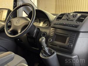 Blue Mercedes-Benz Vito 2013 in Valmiera, with an engine capacity of 2.10 L and mileage of 215 thousand km for 7750 €, photo 24 on AUTOMOTO.COM.LV