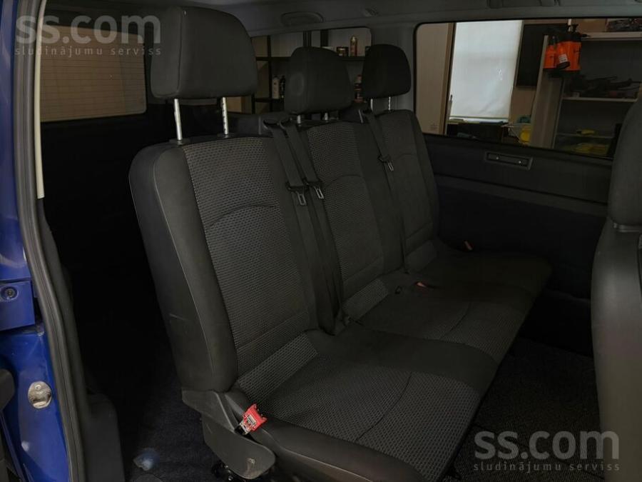Blue Mercedes-Benz Vito 2013 in Valmiera, with an engine capacity of 2.10 L and mileage of 215 thousand km for 7750 €, photo 26 on AUTOMOTO.COM.LV