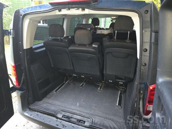 Zils Mercedes-Benz Vito 2016 Rīga, ar dzinēja tilpumu 2.10 L un nobraukumu 311 tūkst. km par 12000 €, foto 7 vietnē AUTOMOTO.COM.LV