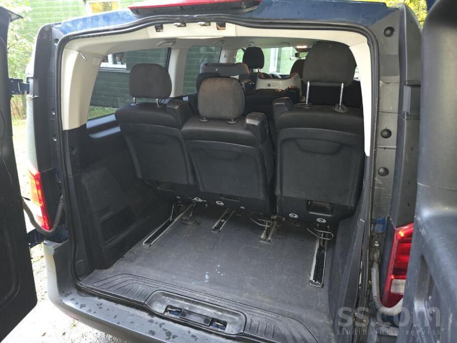 Zils Mercedes-Benz Vito 2016 Rīga, ar dzinēja tilpumu 2.10 L un nobraukumu 311 tūkst. km par 12000 €, foto 8 vietnē AUTOMOTO.COM.LV
